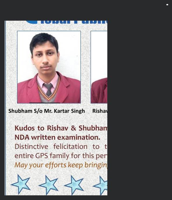 Shubham S/o Mr. Kartar Singh RishaKudos to Rishav \& Shubhan NDA written..