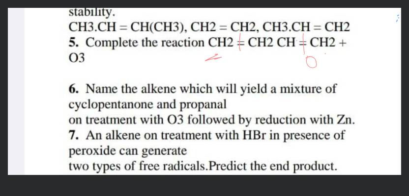 stability. \mathrm{CH} 3 . \mathrm{CH}=\mathrm{CH}(\mathrm{CH} 3), \mathr..