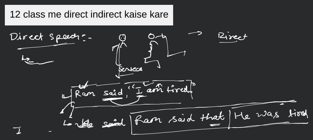12 class me direct indirect kaise kare | Filo